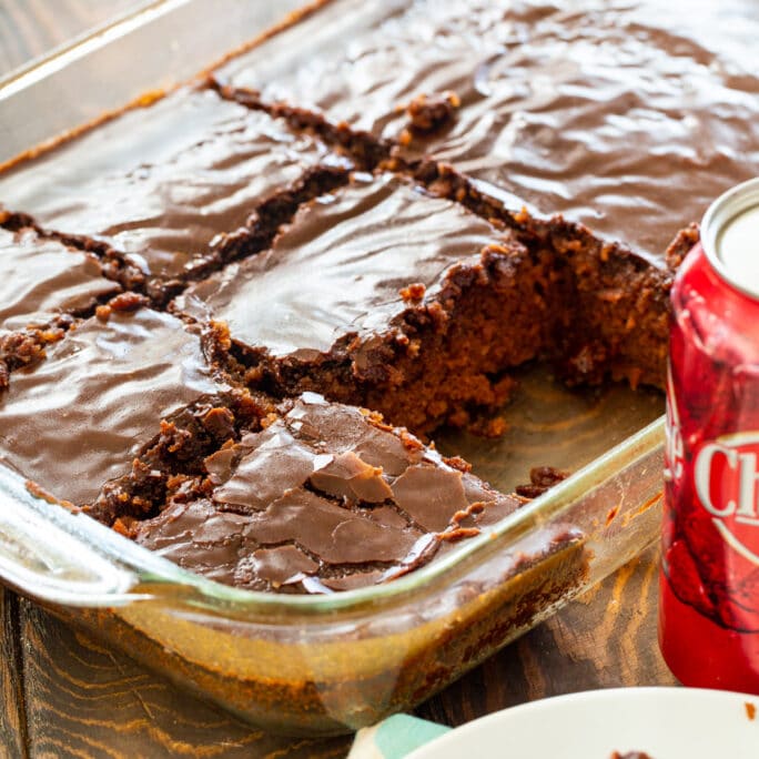 Cheerwine Chocolate Cake - Spicy Southern Kitchen