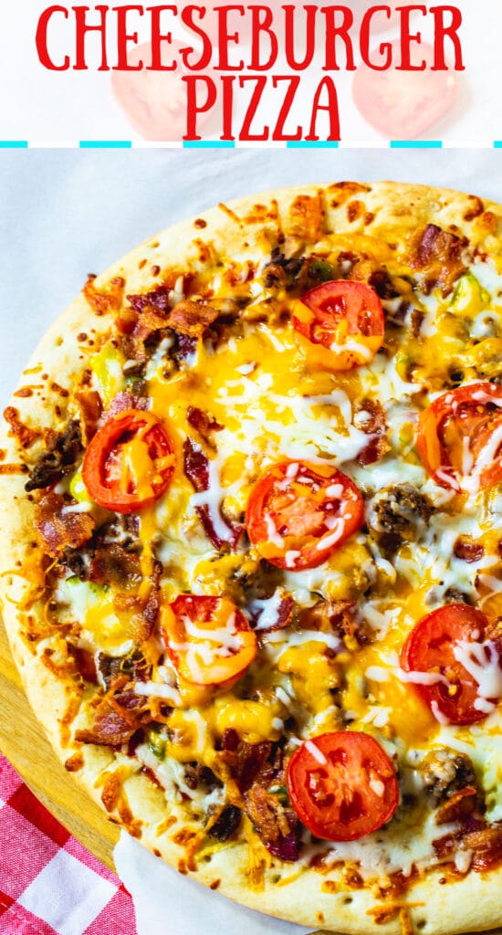 Cheeseburger Pizza - Spicy Southern Kitchen