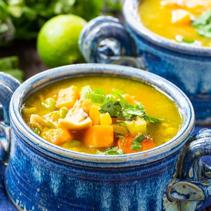 Curried Chicken Chowder - Spicy Southern Kitchen