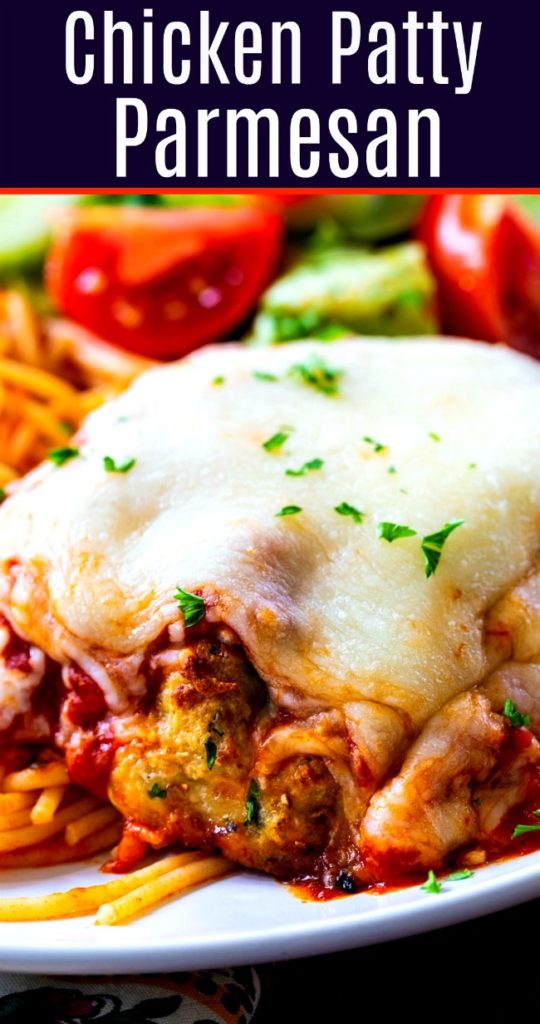 Chicken Patty Parmesan - Spicy Southern Kitchen