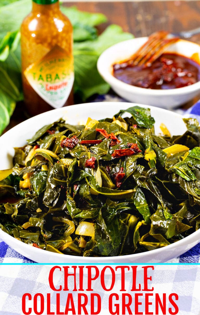 Chipotle Collard Greens - Spicy Southern Kitchen