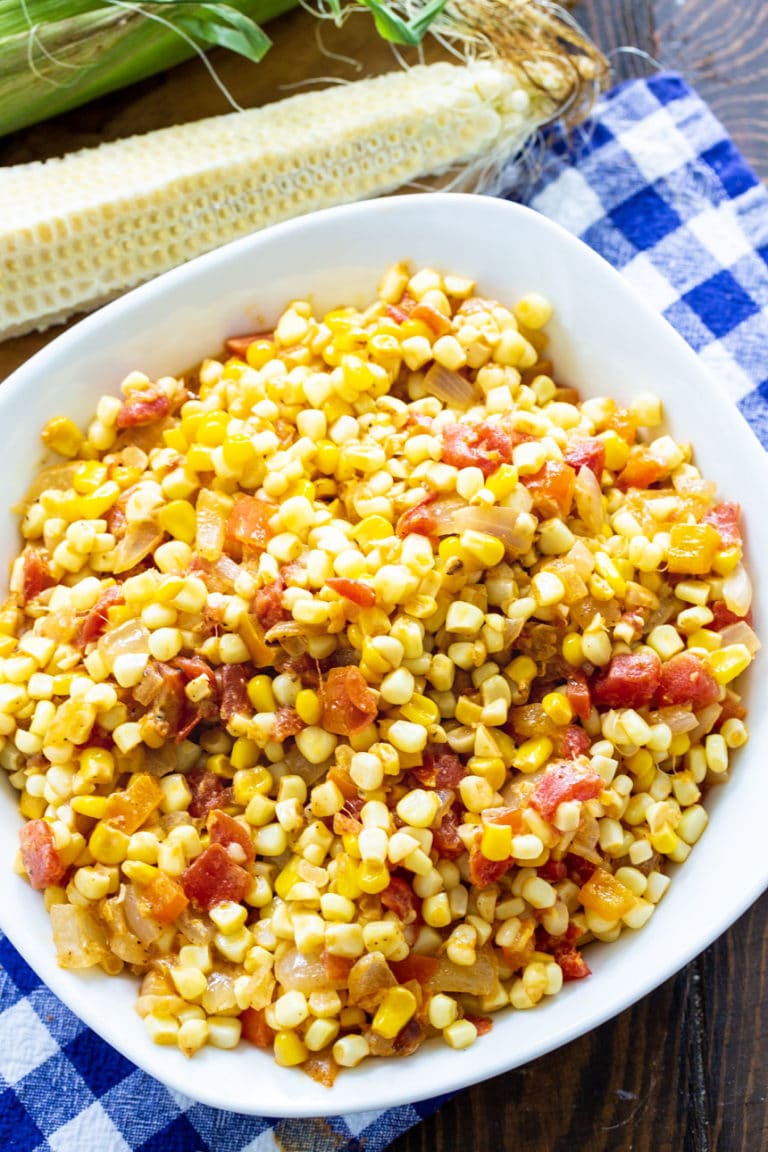 Corn Maque Choux - Spicy Southern Kitchen