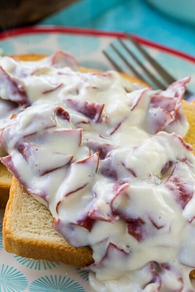 Creamed Chipped Beef - Spicy Southern Kitchen