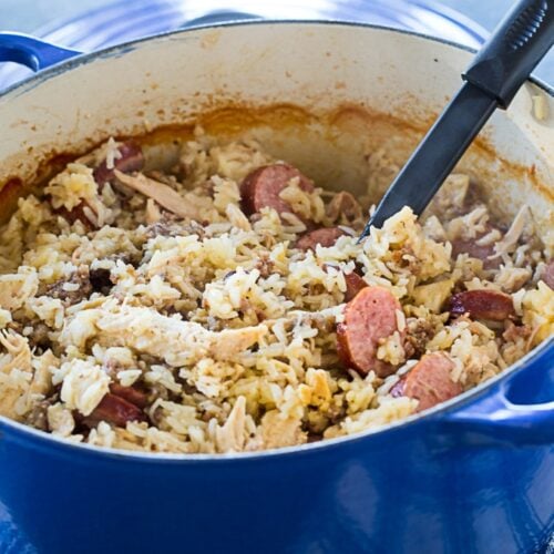 Creamy Chicken Bog - Spicy Southern Kitchen