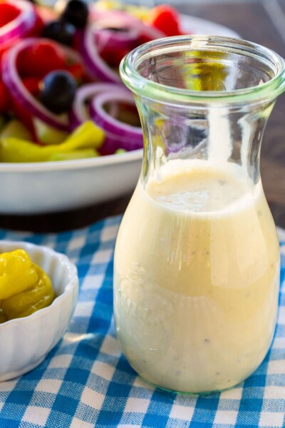 Creamy Italian Dressing - Spicy Southern Kitchen