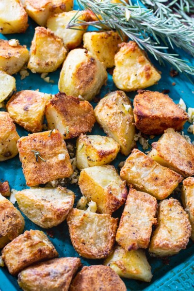 Super Crispy Roasted Potatoes - Spicy Southern Kitchen