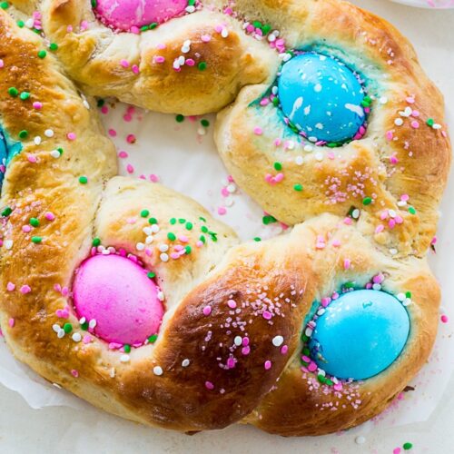 Easter Egg Bread - Spicy Southern Kitchen