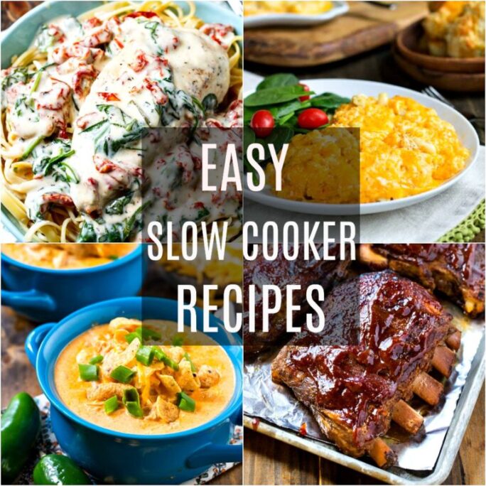 Easy Slow Cooker Recipes - Spicy Southern Kitchen