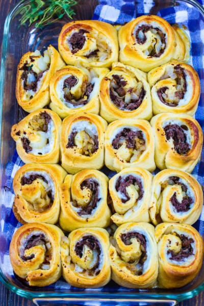 French Dip Pinwheels - Spicy Southern Kitchen