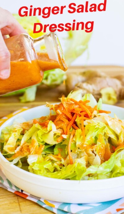 Ginger Salad Dressing - Spicy Southern Kitchen