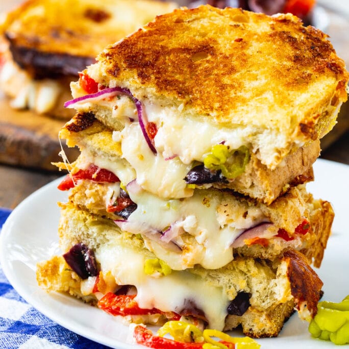 Greek Grilled Cheese - Spicy Southern Kitchen