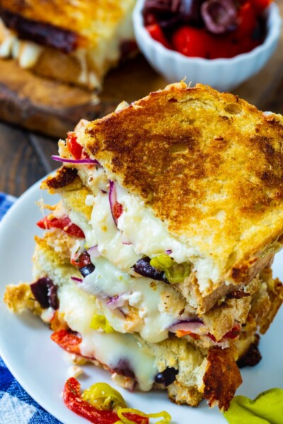 Greek Grilled Cheese - Spicy Southern Kitchen