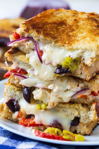 Greek Grilled Cheese - Spicy Southern Kitchen