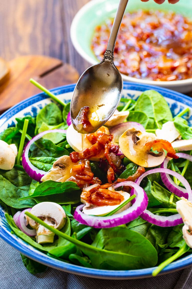 Hot Bacon Dressing - Spicy Southern Kitchen