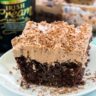 Irish Cream Poke Cake - Spicy Southern Kitchen