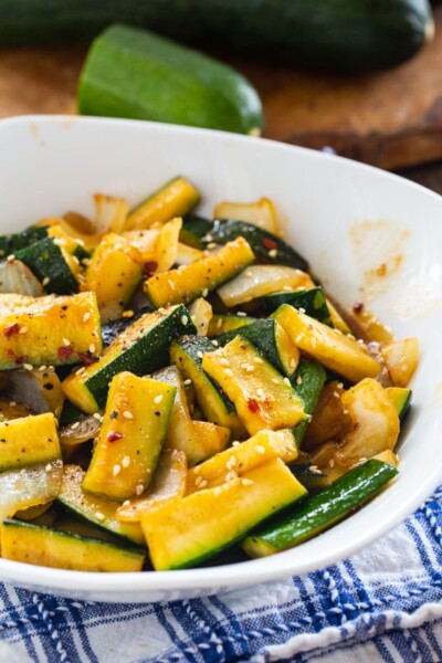 Japanese Zucchini - Spicy Southern Kitchen