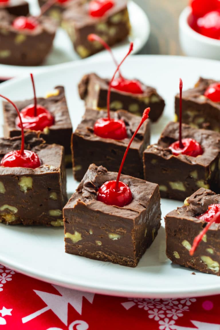 Merry Cherry Fudge - Spicy Southern Kitchen