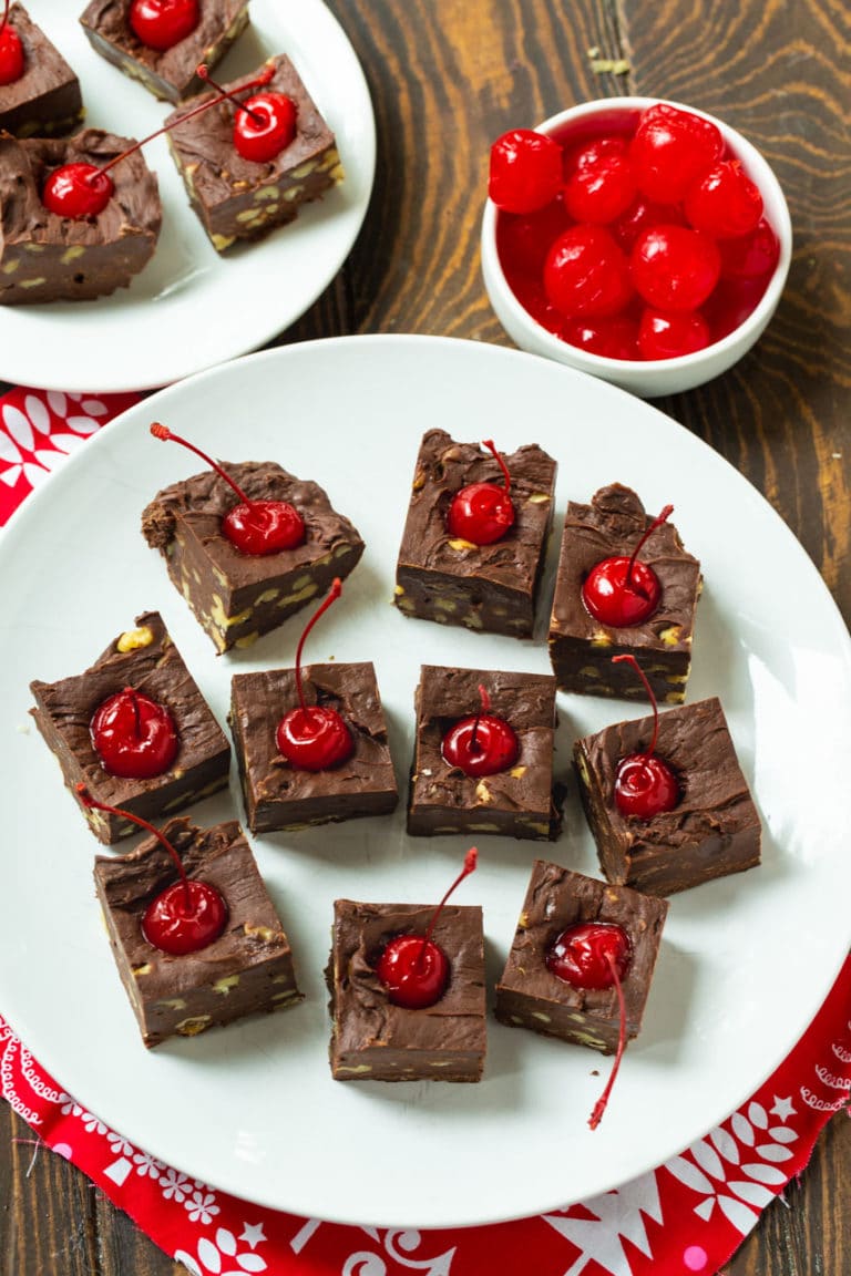 Merry Cherry Fudge - Spicy Southern Kitchen