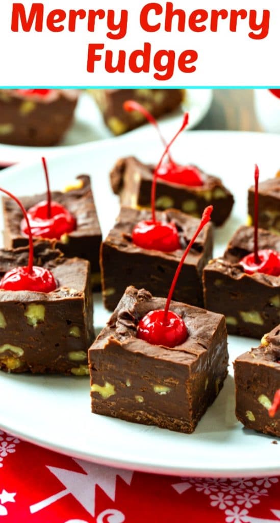 Merry Cherry Fudge - Spicy Southern Kitchen