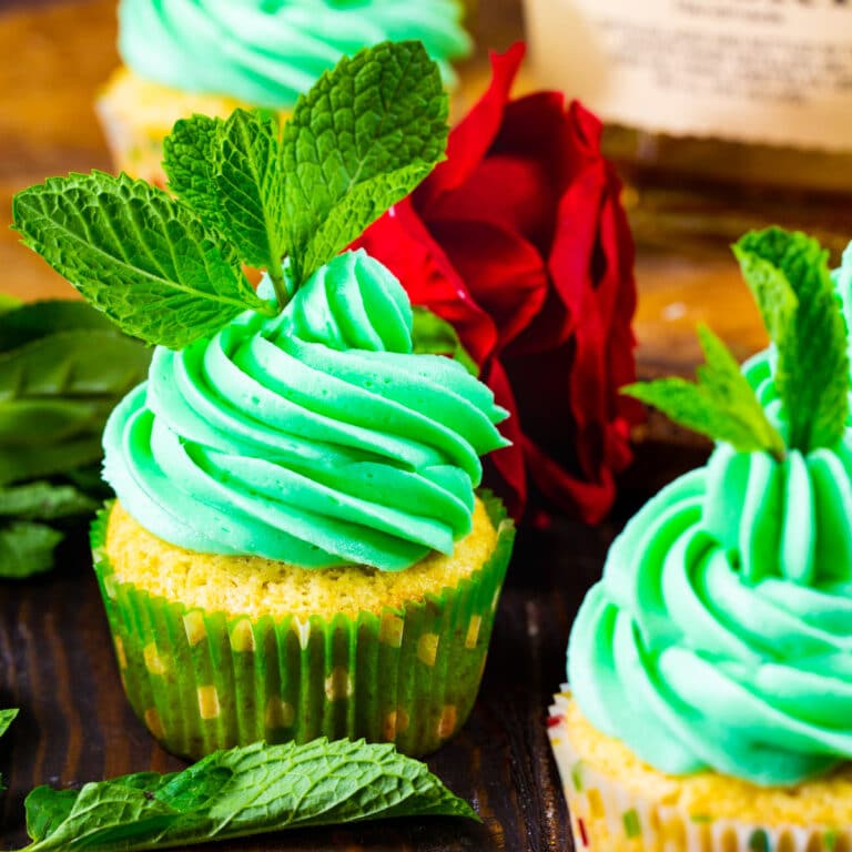 Mint Julep Cupcakes Recipe Spicy Southern Kitchen