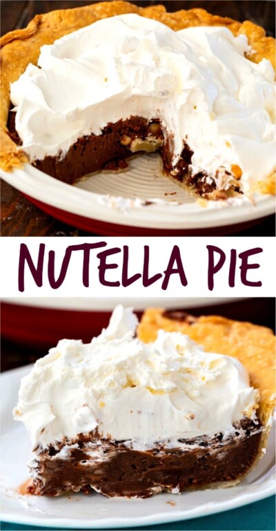 Nutella Pie - Spicy Southern Kitchen