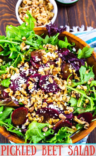 Pickled Beet Salad with Walnuts and Feta - Spicy Southern Kitchen