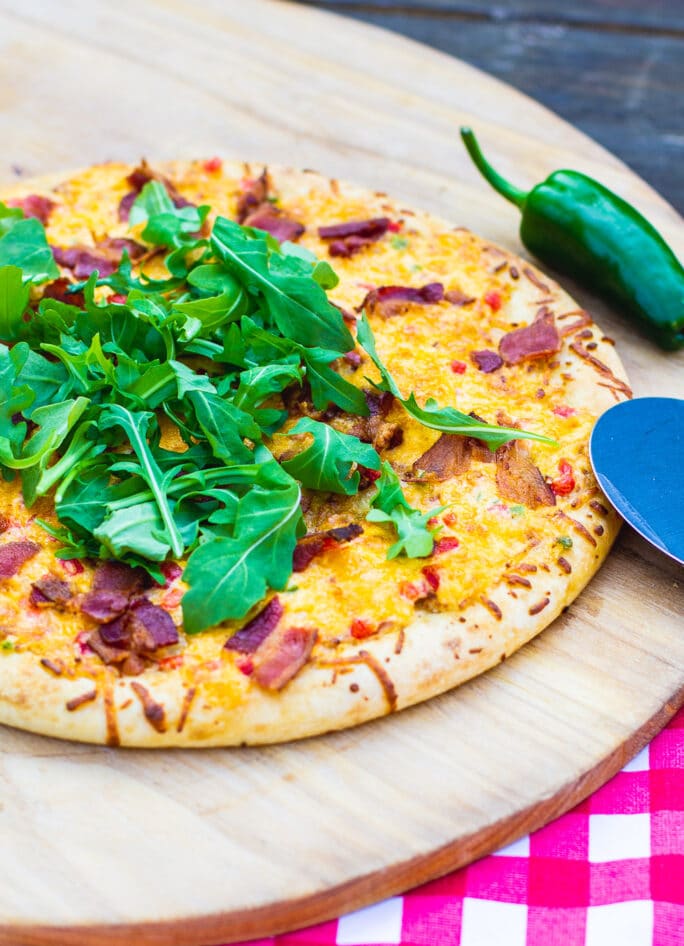 Pimento Cheese Pizza Recipe - Spicy Southern Kitchen
