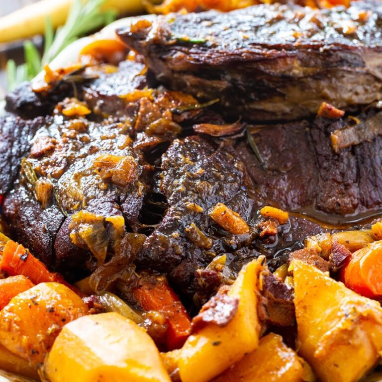 Pot Roast with Root Vegetables - Spicy Southern Kitchen