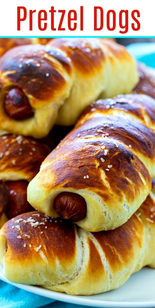 Pretzel Dogs - Spicy Southern Kitchen