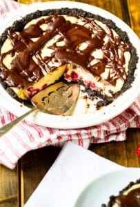 Raspberry Cream Cheese Pie - Spicy Southern Kitchen