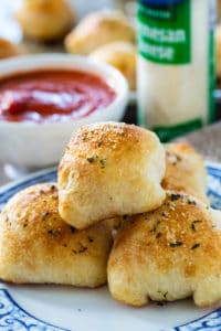Stuffed Crust Pizza Snacks - Spicy Southern Kitchen