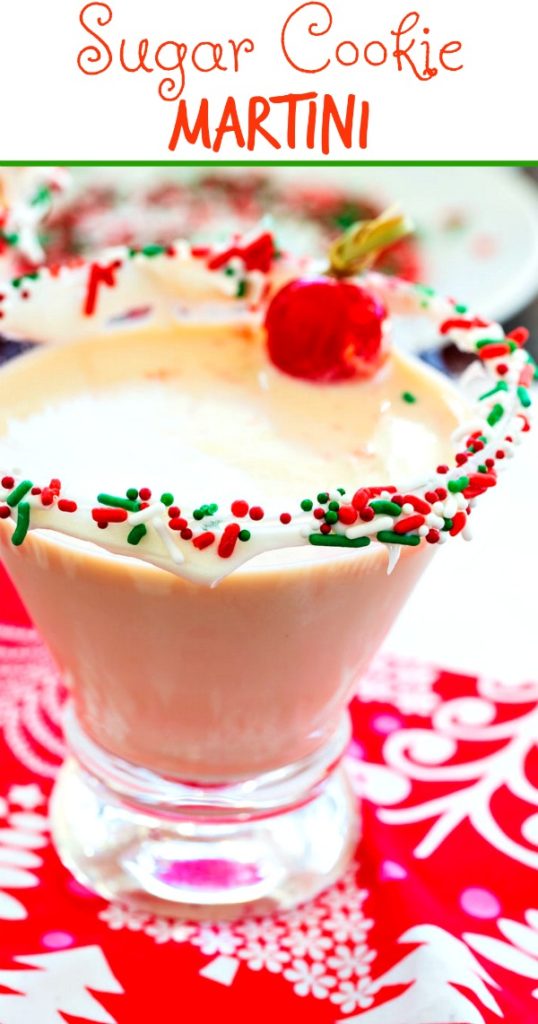 Sugar Cookie Martini - Spicy Southern Kitchen