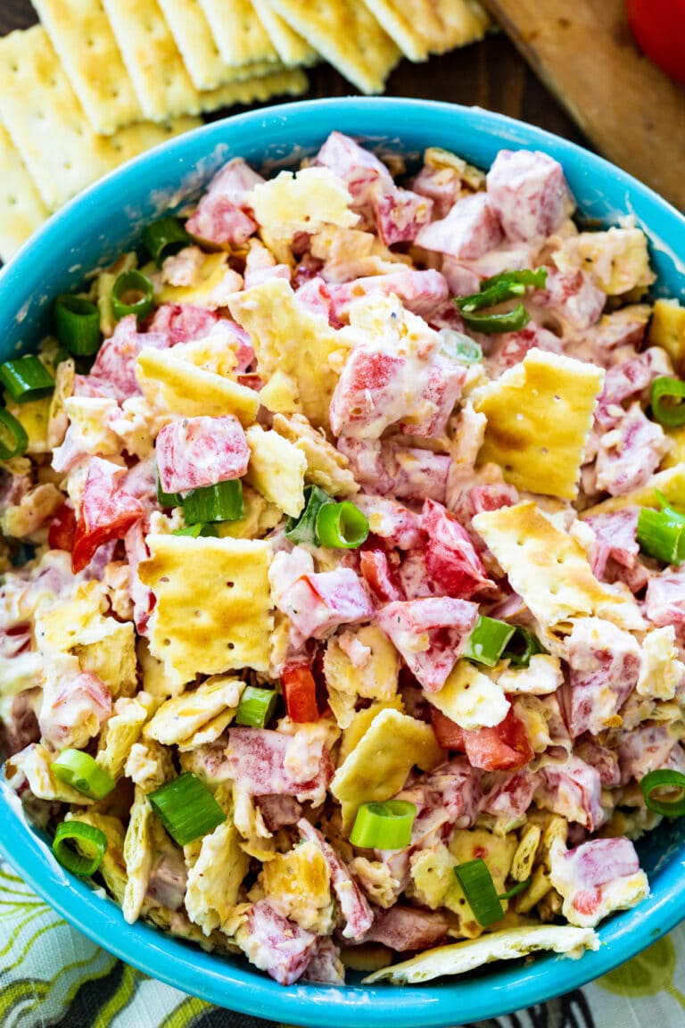 Tomato Cracker Salad - Spicy Southern Kitchen