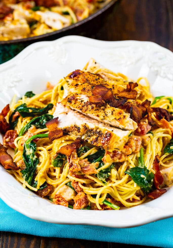 Tuscan Chicken Pasta - Spicy Southern Kitchen
