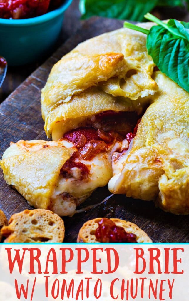 Wrapped Brie with Tomato Chutney - Spicy Southern Kitchen