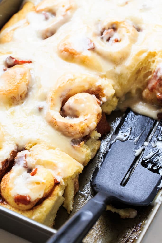 Bacon Cinnamon Rolls - Spicy Southern Kitchen