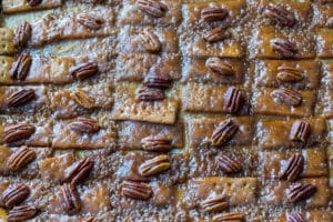Bourbon Graham Cracker Candy - Spicy Southern Kitchen