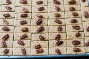Bourbon Graham Cracker Candy - Spicy Southern Kitchen