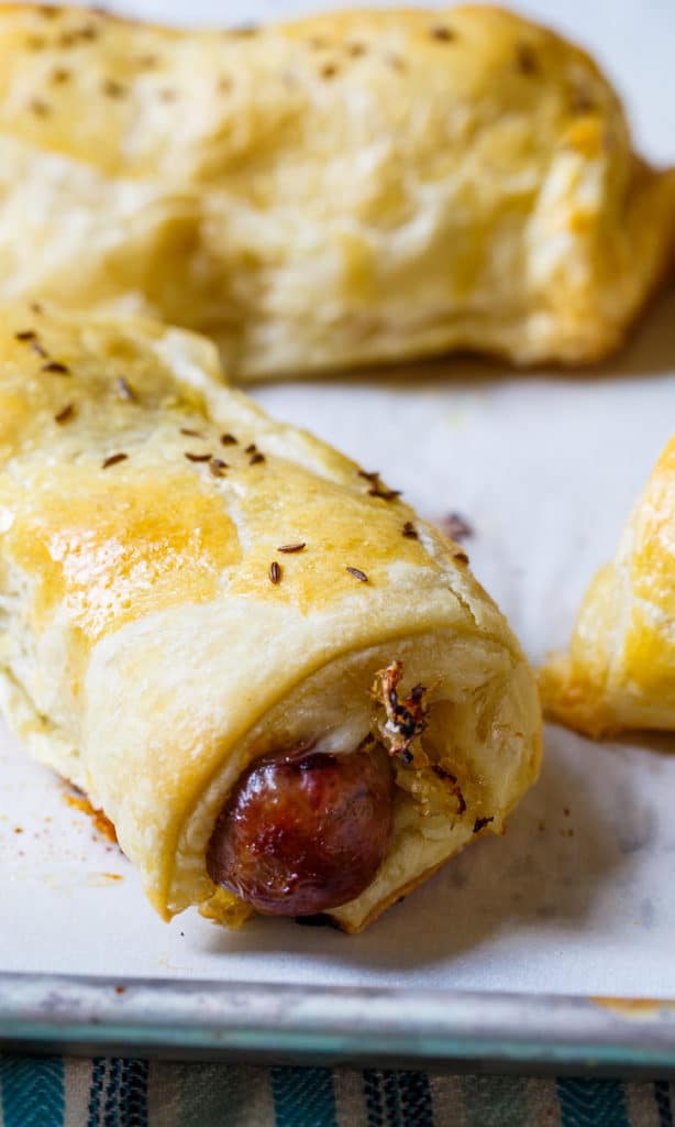 Brats in a Blanket - Spicy Southern Kitchen