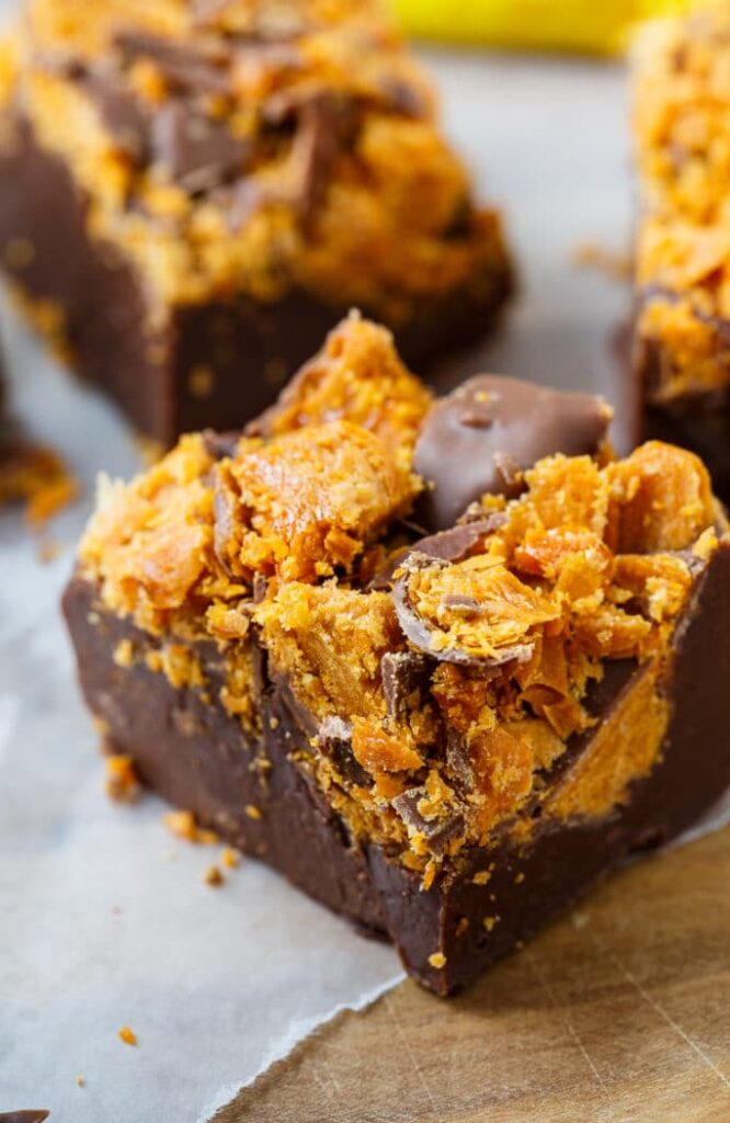 Butterfinger Fudge - Spicy Southern Kitchen