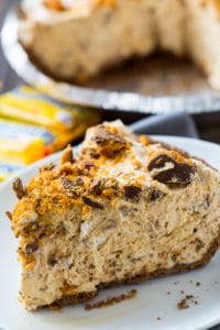 Butterfinger Pie - Spicy Southern Kitchen