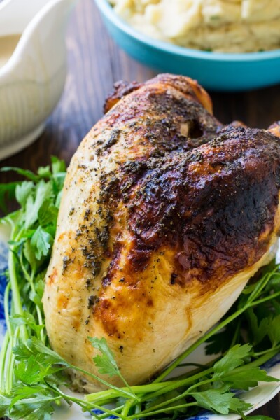 Buttermilk Marinated Turkey Breast - Spicy Southern Kitchen