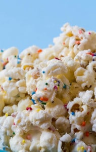 Cake Batter Popcorn Recipe - Spicy Southern Kitchen