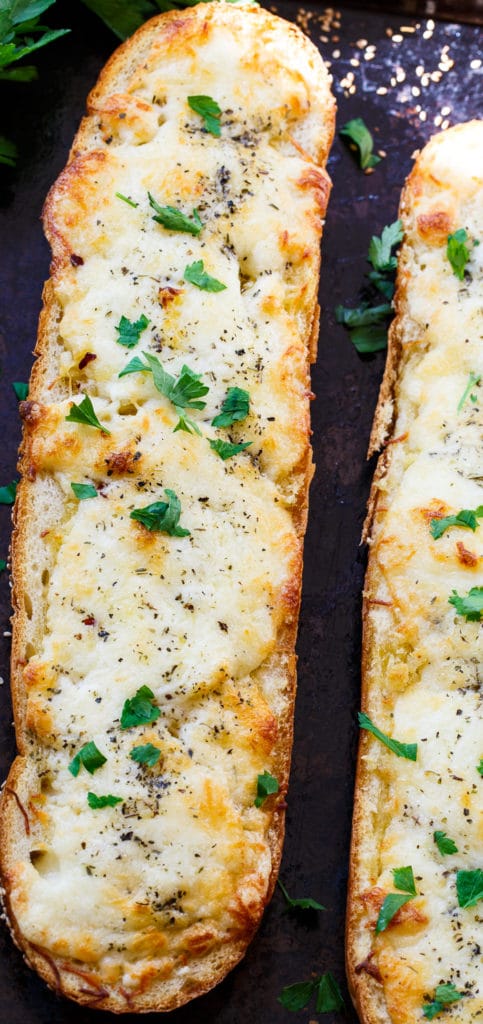 Cheesy Garlic Bread - Spicy Southern Kitchen
