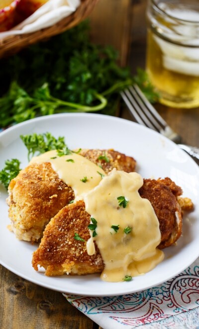 Cheesy Chicken Breasts - Spicy Southern Kitchen