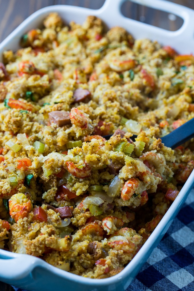 Crawfish Cornbread Dressing Recipe Southern Living Bios Pics