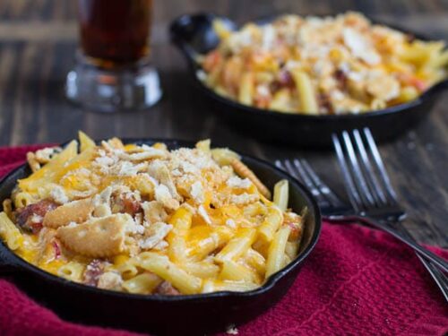 Crawfish mac and cheese store