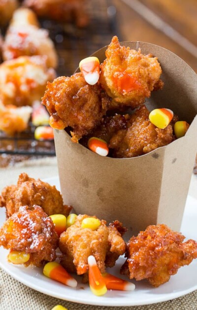 Deep-Fried Candy Corn - Spicy Southern Kitchen
