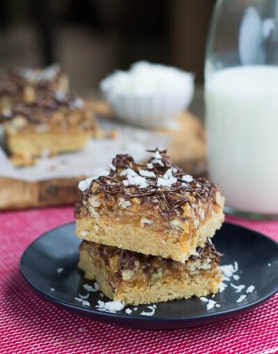 German Chocolate Bars - Spicy Southern Kitchen