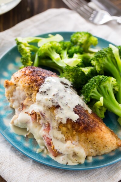 Ham and Cheese Stuffed Chicken - Spicy Southern Kitchen